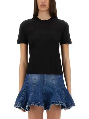 MSGM Slim Fit T-shirt - Black