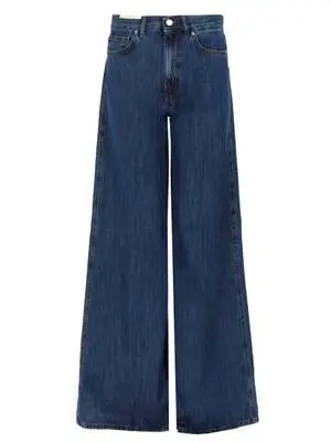 PT TORINO High-rise Wide-leg Jeans - Denim