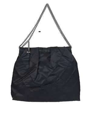 Tory Burch Fleming Nylon Hobo Bag - Nero