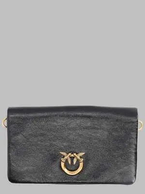 Pinko Mini Clutch With Leather Accents