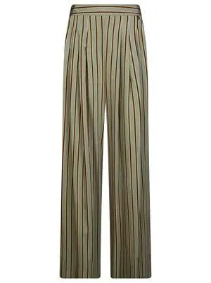 Liu Jo Stylish Wide-leg Trousers For Ss26 Collection - Verde