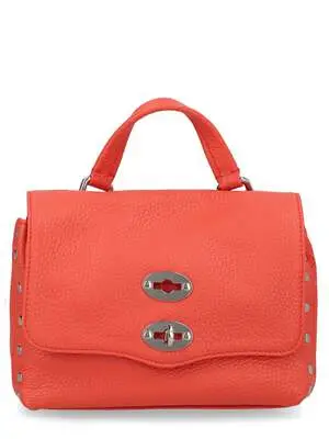 ZANELLATO Postina Daily Baby Leather Handbag - Red