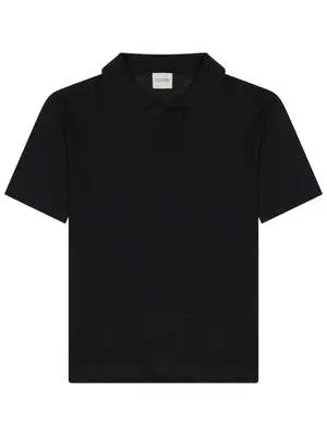 Closed Classic Fit Polo Shirt For Ss25 Collection - Black