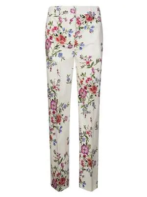 Liu Jo Fabulous Trousers Fiori For - Multicolor