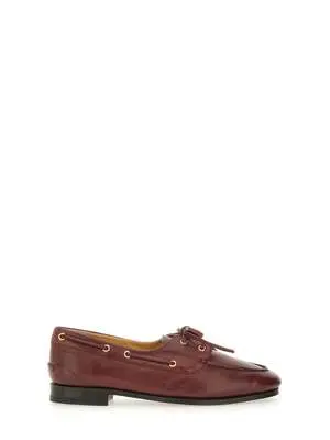 Bally Pathy Leather Lace-up Loafers