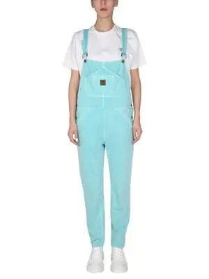 WASHINGTON DEE-CEE Denim Overalls With Adjustable Shoulder Straps - Green