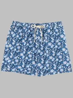 MC2 SAINT BARTH Printed Swim Trunks - Blue