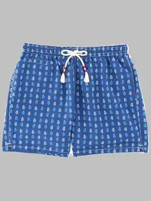 MC2 SAINT BARTH Printed Swim Trunks - Blue
