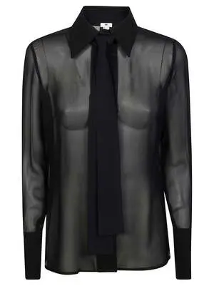Elisabetta Franchi Elegant Mini Shirt For Ss26 - Nero