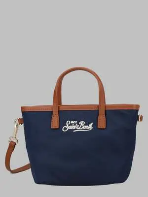 MC2 SAINT BARTH Mini Handbag With Top Handle - Blue