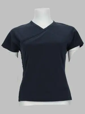 Paloma Wool Organic Cotton Wrap T-shirt - Blue