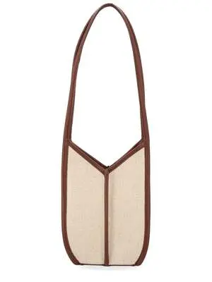 Hereu Bombon Leather Crossbody Bag - Ivory