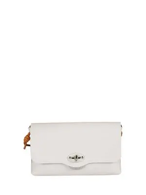 ZANELLATO Postina Lettera Small Leather Bag - Grey