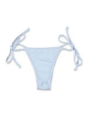 REINA OLGA Adjustable Mini Bikini Bottom With Piped Edges