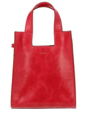Bally Structured Leather Top-handle Tote Bag