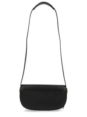 Bally Leather Shoulder Bag - Black