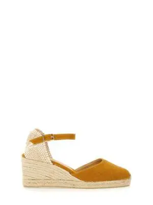 CastaÑer CASTANER Carol Espadrille Wedge Sandals Orange