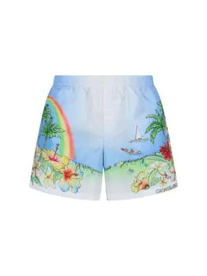 Casablanca Printed Swim Shorts - Multicolour