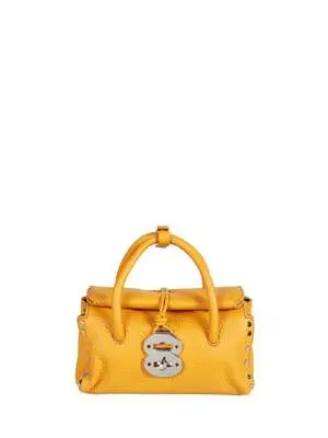 ZANELLATO Dotta Centauro Baby Top Handle Bag - Orange