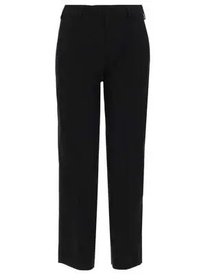 PT TORINO Cotton Trousers For Ss26 - Black