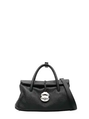 ZANELLATO Small Dotta Centauro Leather Bag - Black