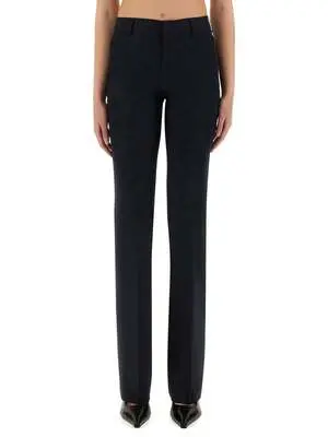 PT TORINO Tailored Cotton Silk Blend Trousers
