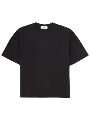 MSGM Classic T-shirt For Ss26 Collection - Black