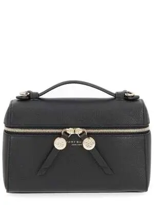 Tory Burch Mini Leather Shoulder Bag For - Black