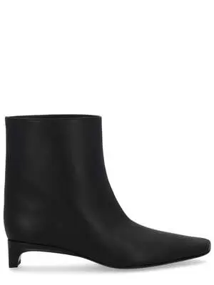 Loulou De Saison Leather Ankle Boots - Black