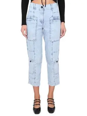 Proenza Schouler White Label Cotton Denim Jeans