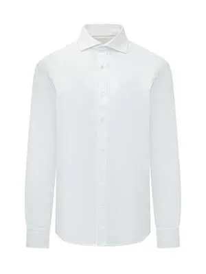 Brunello Cucinelli Long Sleeve Shirt - Bianco
