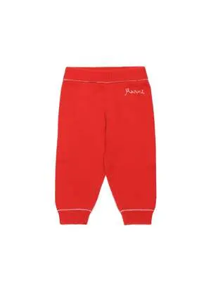 Marni Mini Cashmere Blend Trousers - Red