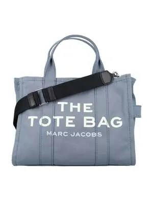 Marc Jacobs Medium Canvas Tote Handbag - Blue Shadow