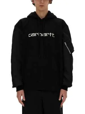 Junya Watanabe Oversized Collaboration Sweatshirt - Black