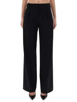 PT TORINO Elegant Tailored Trousers - Black