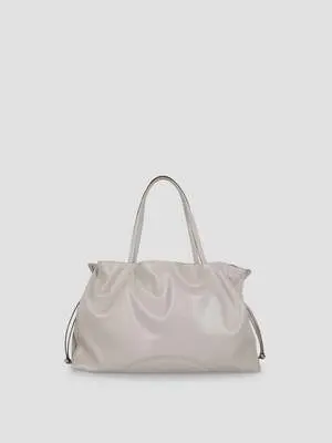 Tory Burch Recycled Drawstring Mini Tote Handbag