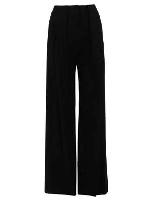 PT TORINO Wide-leg Tailored Trousers - Black