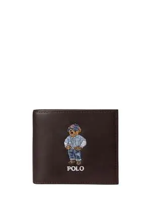 Ralph Lauren Classic Leather Wallet For - Brown