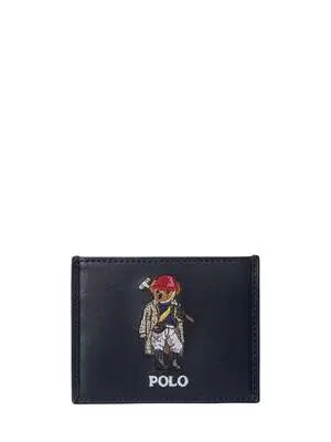 Ralph Lauren Ralph Lauren Classic Leather Wallet For Men Navy