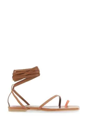 Staud Nicola Leather Gladiator Sandals