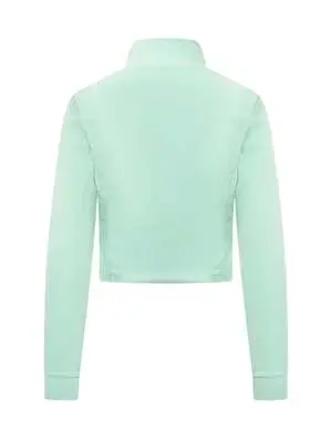 Casablanca Cropped Track Jacket With Logo Detailing