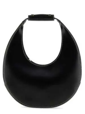 Staud Mini Moon Handbag 29cm X 31cm X 7.5cm - Black