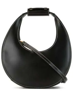 Staud Mini Moon Handbag - Black