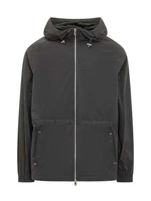 Moose Knuckles Hooded Zip-up Jacket