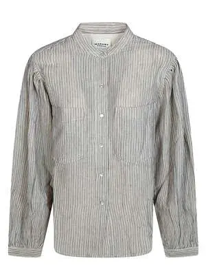 Isabel Marant Étoile Selvia Striped Cotton Shirt