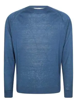 DANIELE FIESOLI Cotton Linen Mini Cardigan For Ss26 - Blu