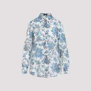 Etro Floral Silk Cotton Shirt