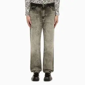 Balmain Straight Fit Tailored Pants - Grisclair