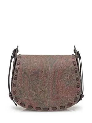 Etro Mini Crossbody Bag With Elegant Design - Marrone