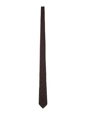 Paul Smith Mini Polka Dot Neck Tie - Red